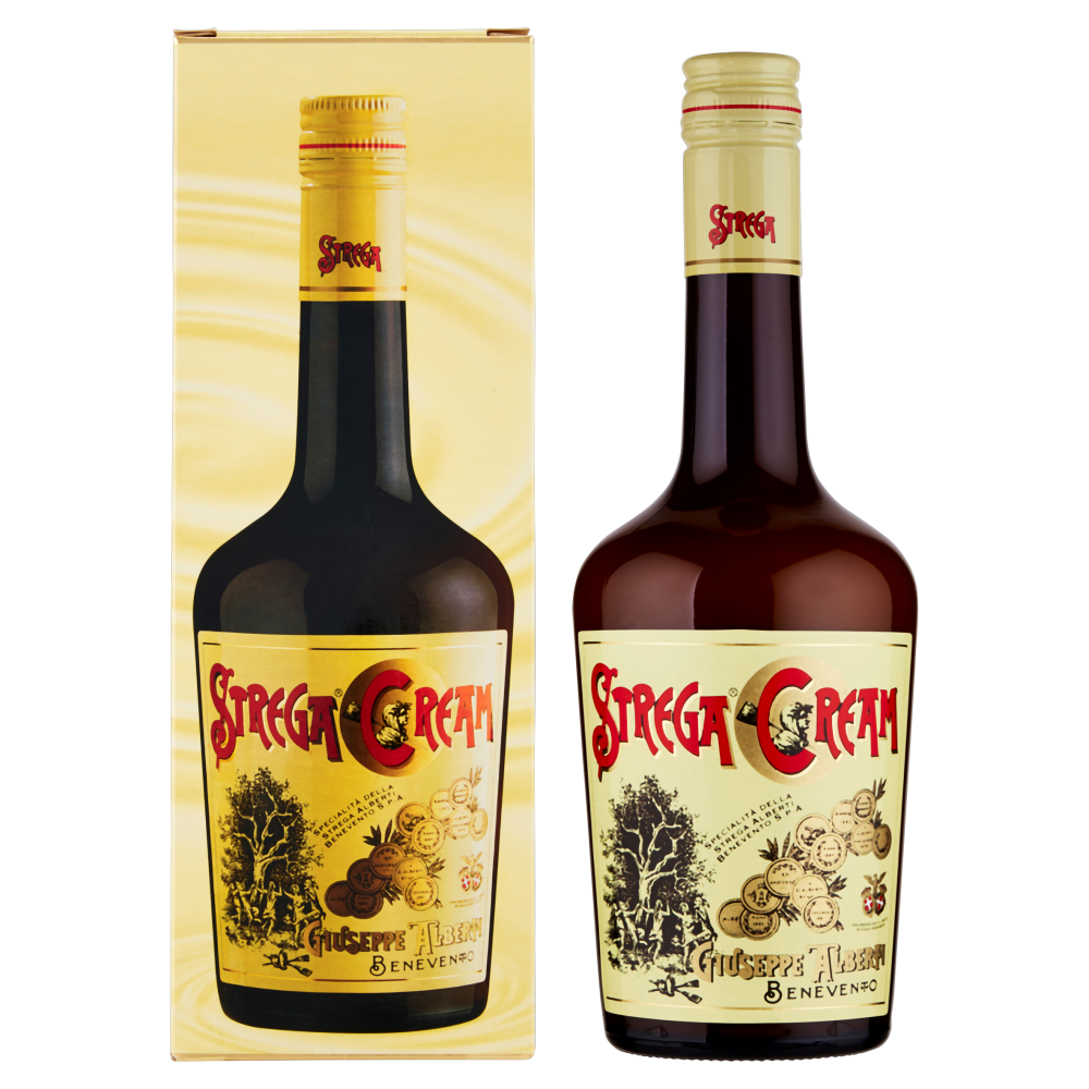 Strega Cream 700 ml - 17% Vol. in Astuccio | Strega Alberti Store