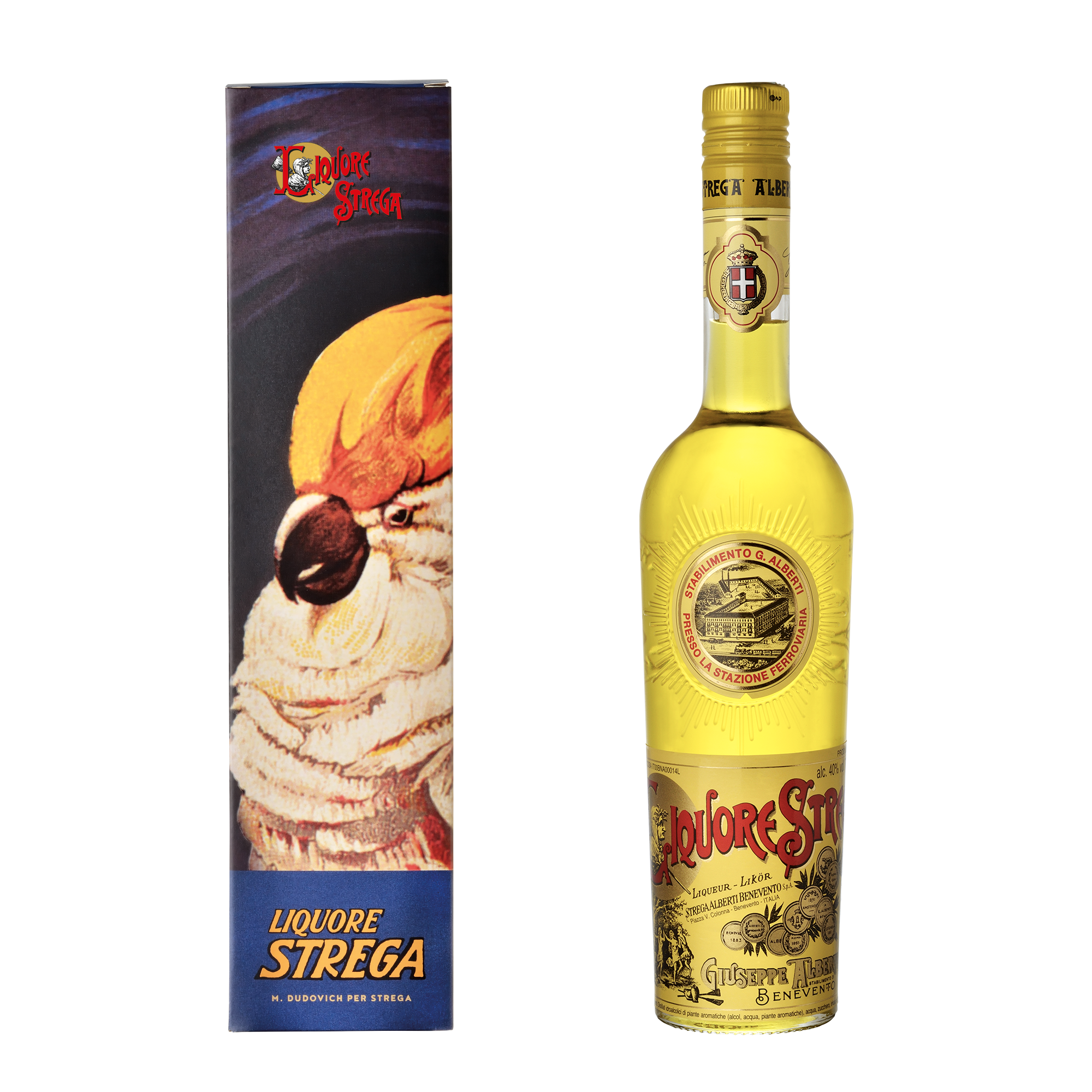Liquore Strega 700 ml - 40% Vol. in Astuccio | Strega Alberti Store